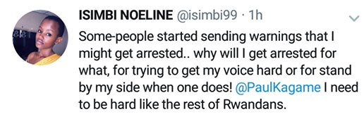 Noeline Isimbi du Rwanda, les photos qui font parler – Jambo News